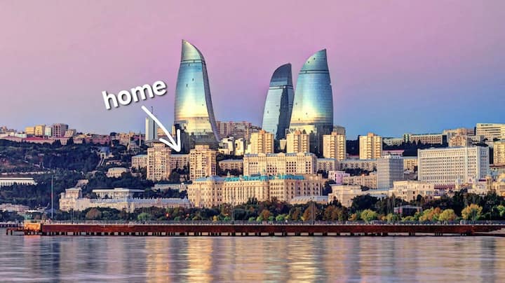 Apartment Near Flame Tower - Baku