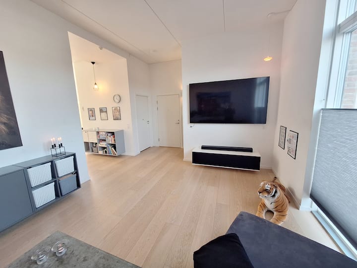 Luxury Apartment With Private Garden & 82” Tv - Kopenhagen