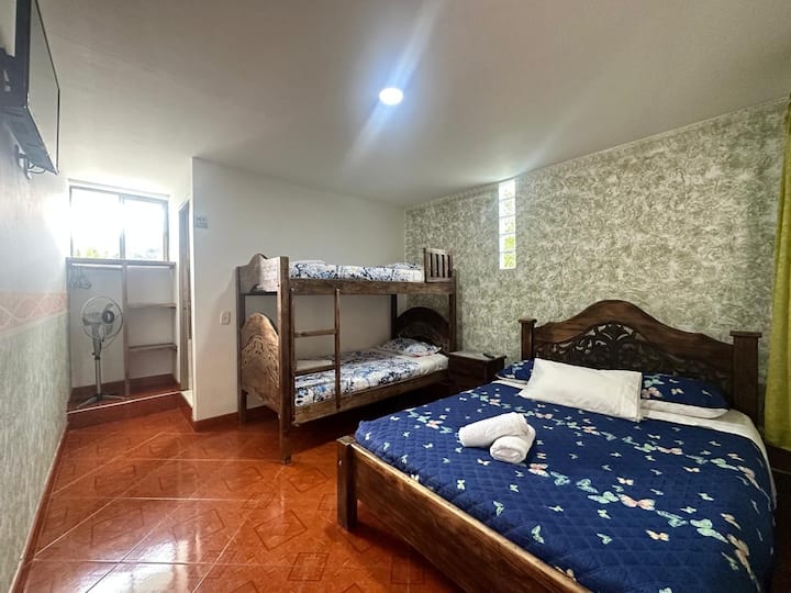 Habitación Cuádruple - La Vega