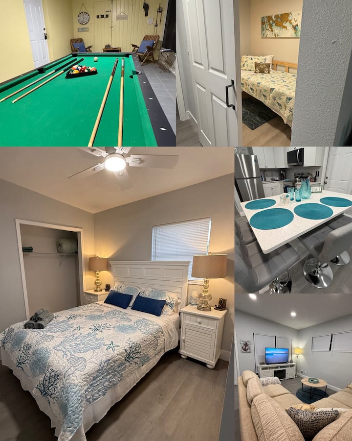 Cove Beachhouse|à Quelques Pas De La Plage | 4&nbsp;Chambres Avec Table De Jeux - Cocoa Beach, FL
