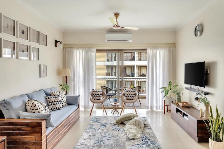 Premium 1 Bhk W/ Large Pools/jacuzzi/steam/sauna - Goa