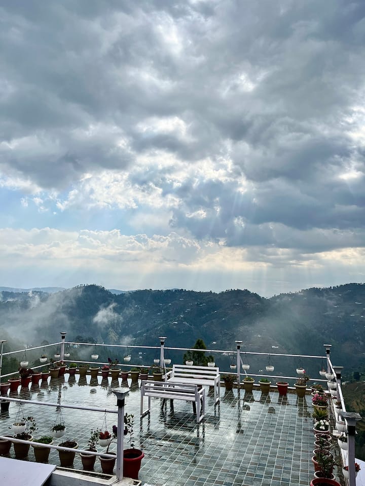 Naturescape 3br Mountain View With Terrace - Mukteshwar