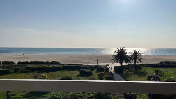 T2 Vue Mer Accès Direct Plage - Canet-en-Roussillon