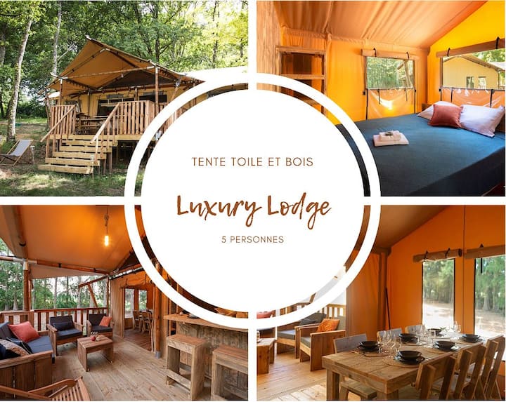 Tente Lodge Avec Sanitaires. - Ghisonaccia