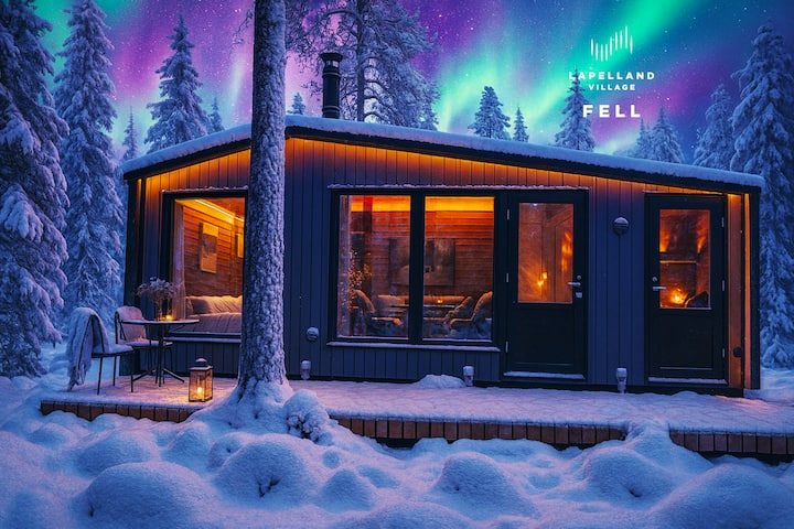 Fell Village 10|sauna|fireplace|nature|luosto3min - Rovaniemi