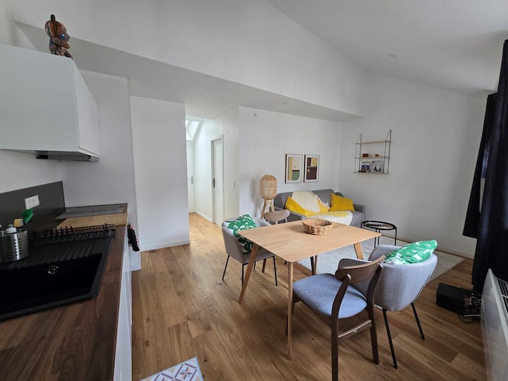 T2 Cosy Centre - 2 à 4 Pers - 南特