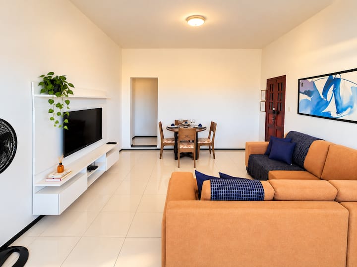 Apartment With Balcony And Street View, Tv And 2 En-suites! - Teixeira de Freitas