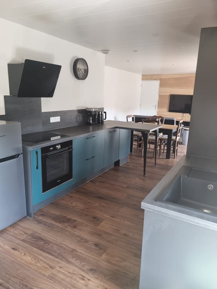Appartement F2 1 Chambre 50m² - Champagnole