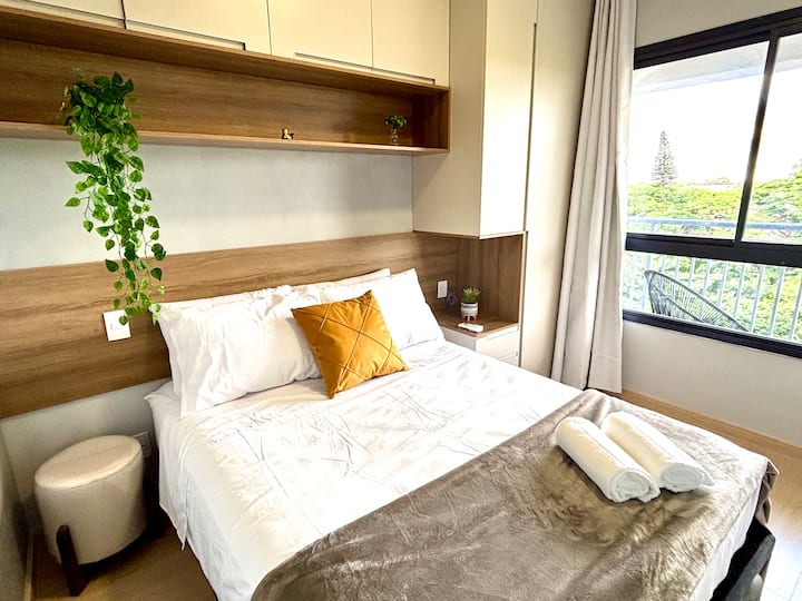 Lindo Apê Boa Vista | Consulado, Aero Cgh, Sp Expo - Santo Amaro