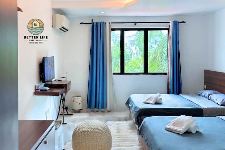 邦咯海岛悠居｜步行3分钟到海边｜舒适studio可住4人｜高速wi-fi｜泳池 - Pangkor Island