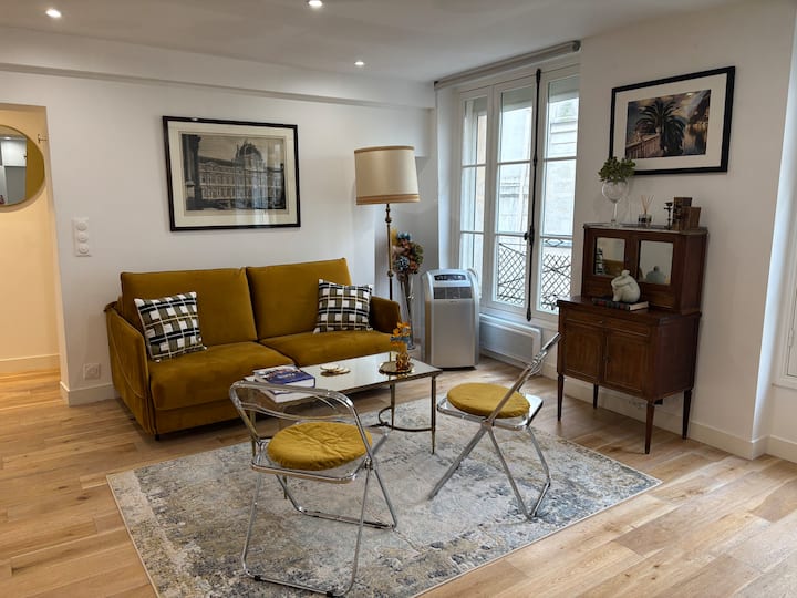 Parisian Chic/opéra/louvre/st Honoré/bail Mobilité - Paris