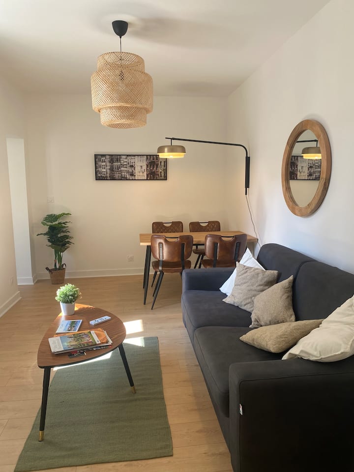 Appt Rdc/cours Privée/prox Thermes+clim+ Netflix - Vichy