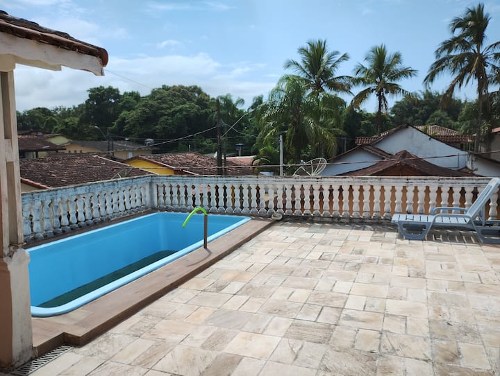 Casa Na Praia Pé Na Areia. - Bertioga