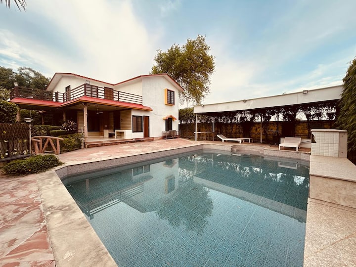 4bhk Duplex Farm Villa With Pool- Antaram Farm - 노이다