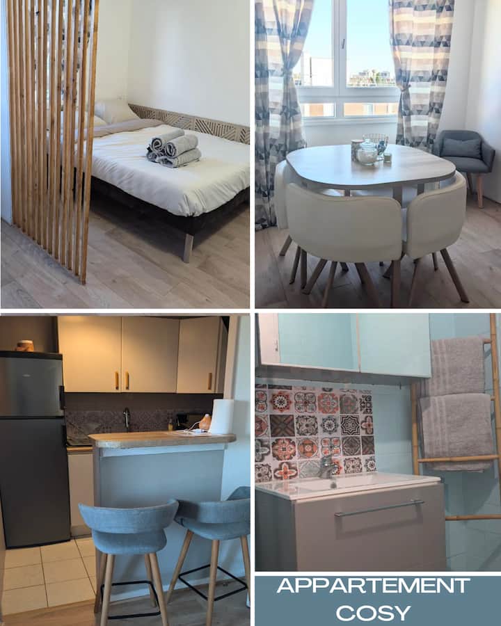 Studio Cosy Dans Résidence Calme - Lac de Viry-Châtillon