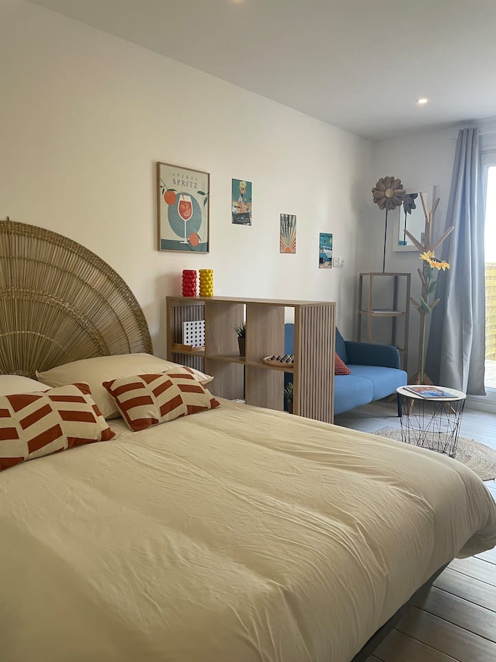 Studio Soleil Résidence Avec Piscine Font Mourier - Cogolin
