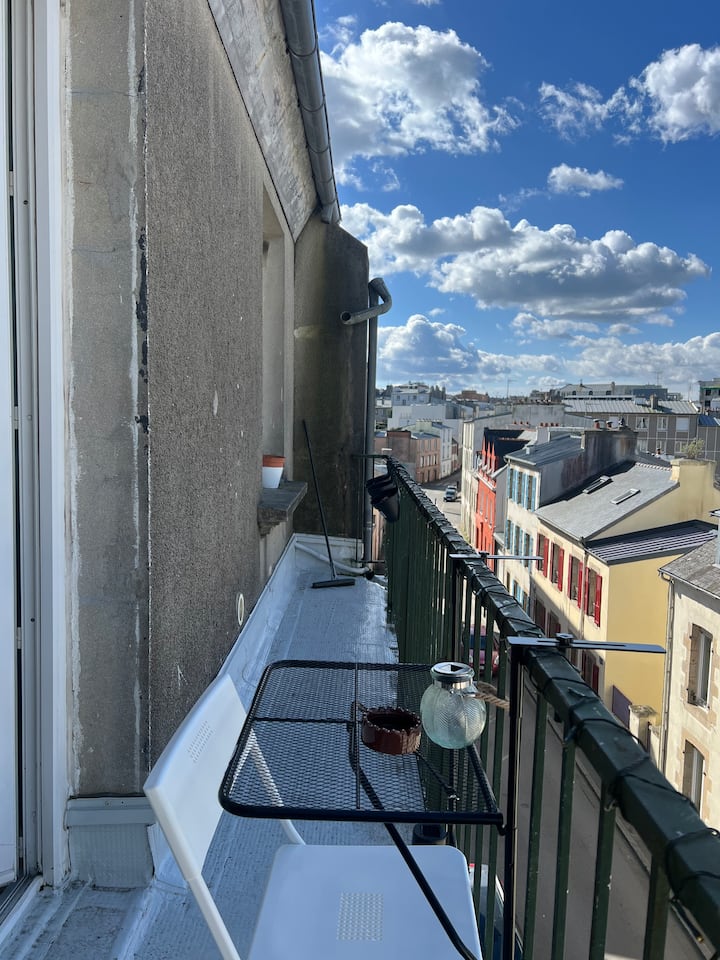 Grand T3 Paul Masson - ibis Brest Centre