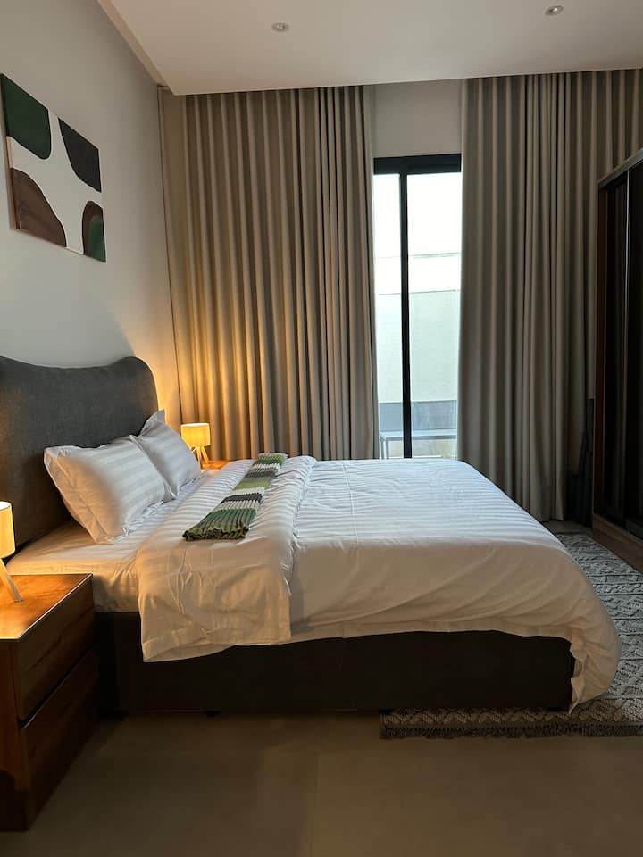 النرجس A- شقة فاخرة تصميم فندقي مع بلكونة#N 304 - Riyadh