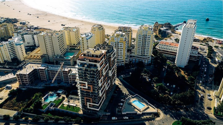 5 Min A Pé Praia Da Rocha + Garagem + Piscina-3f - Portimão