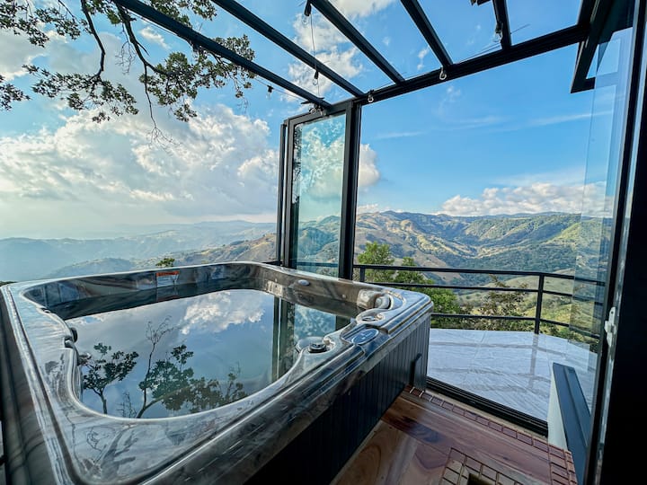 Jade-cabaña De Lujo Con Vista Panorámica Y Jacuzzi - Costa Rica