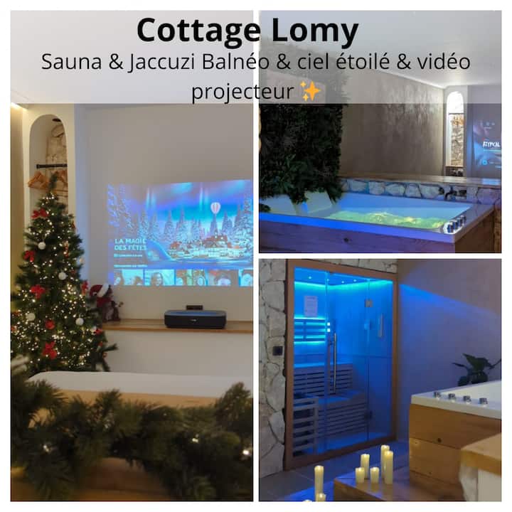 Cottage "Lomy"en Bord De Mer- Jacuzzi & Sauna - Brittany