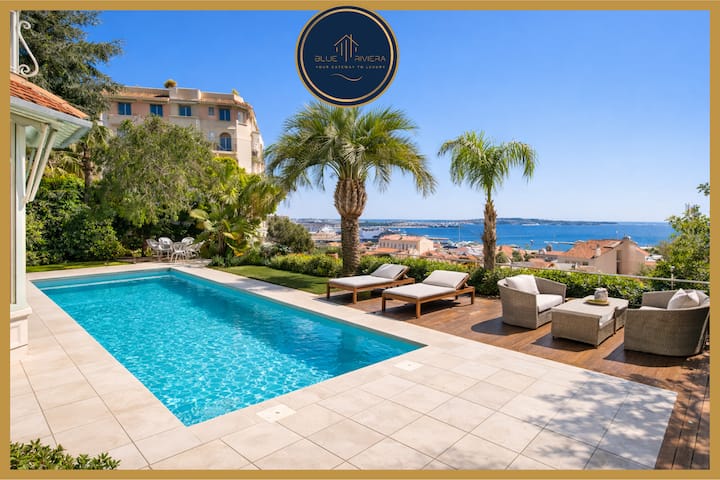Villa Blue Riviera & Le Joyau De La Baie De Cannes - Cannes