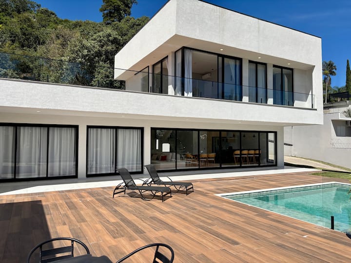 Vista Panorâmica | 3 Suítes, Piscina E Gourmet - Atibaia