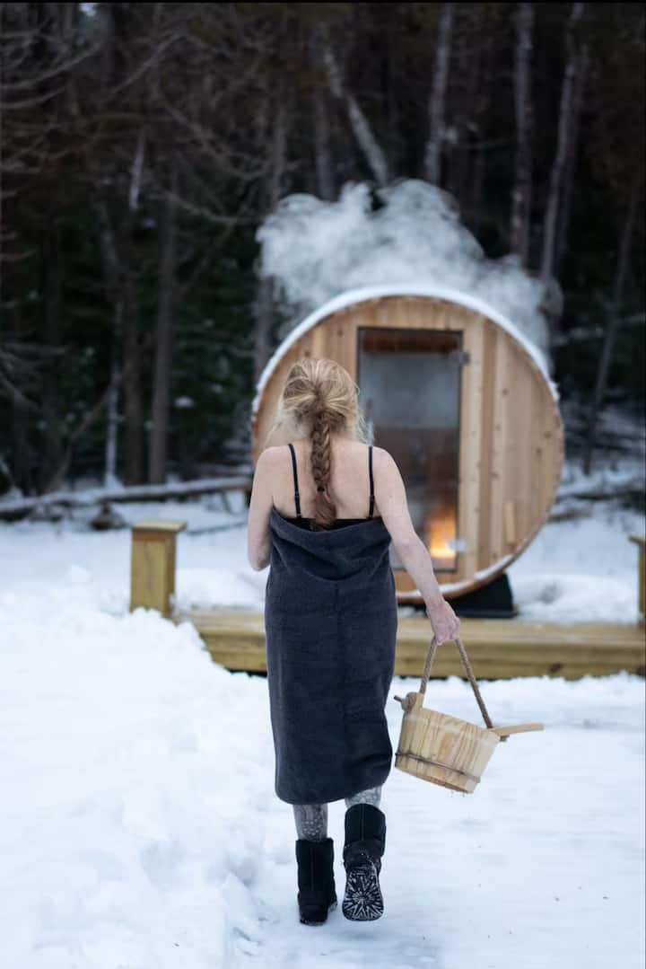Pleasant St Cabins-sauna, Fire Pit, Trails, Lake - 挪威