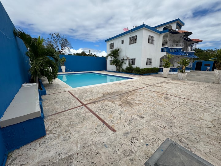 Villa Paraíso Piscina Playa Cercana Espacio Para12 - Dominican Republic