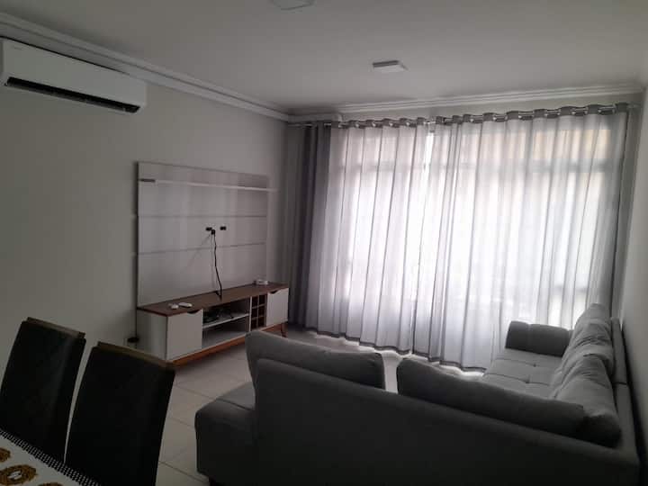Chiva- 3 Dorm, Ar Cond, Wifi, Ga - Santos