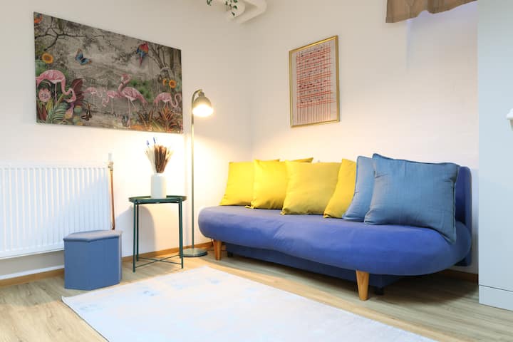 Güntzelkiez: Gemütliches, Design 2 Zimmer Apt. - Berlín
