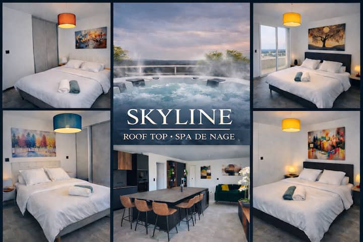 Skyline Roof Top Spa De Nage - Castelnau-le-Lez
