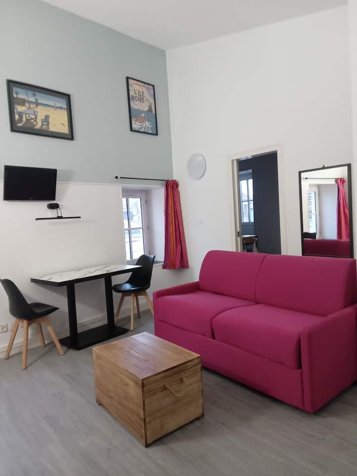 Studio 2 Pers, Grosse Horloge, Ménage Inclus - La Rochelle