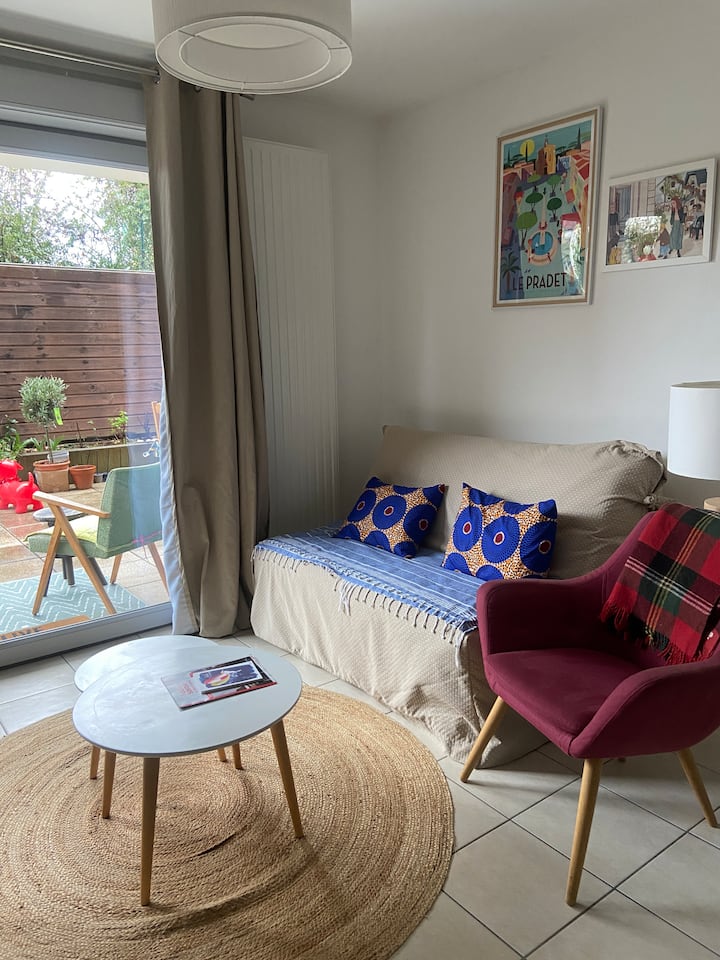 Joli Appart F2 Avec Terrasse & Parking Privé - Saint-Jorioz