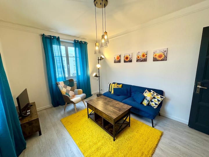 T2 Neuf, Centre, Proche Gare, Parking Gratuit - Annemasse