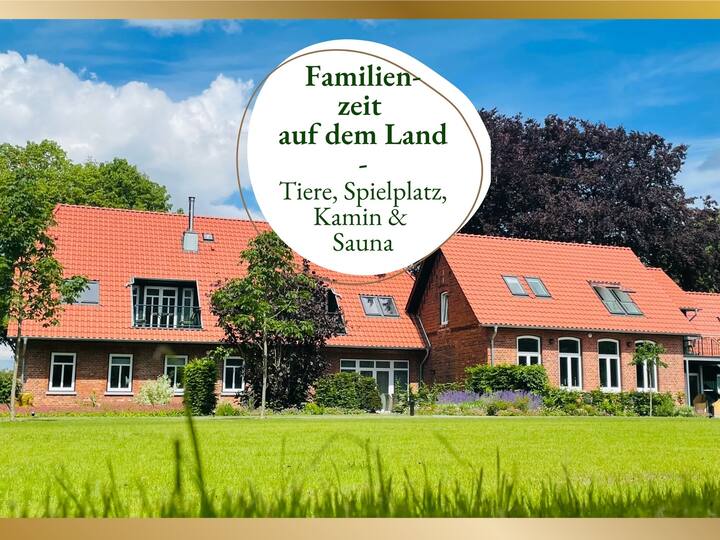 Cosy Family Getaway With Sauna & Playground - Kirchlinteln