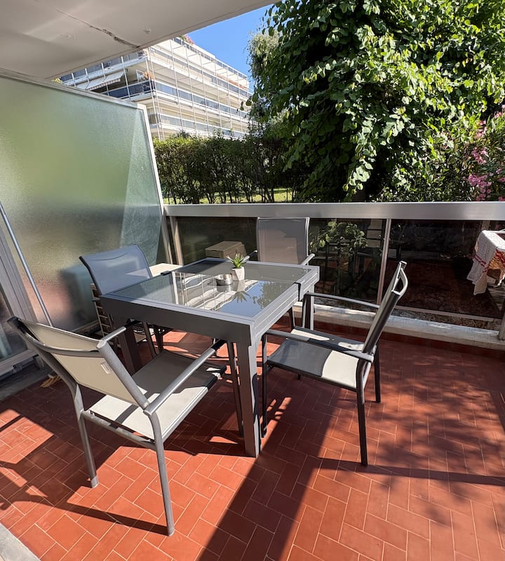 Studio Cabine Avec Terrasse, Plages Juan & Antibes - Juan-les-Pins