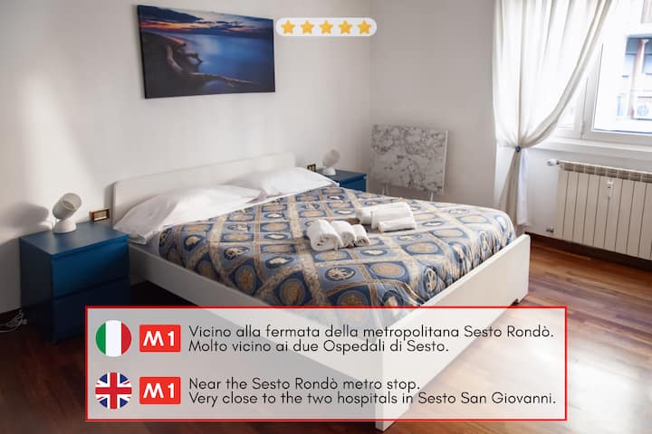 Sesto Rondò. Comfort E Relax. Vicino Agli Ospedali - Sesto San Giovanni