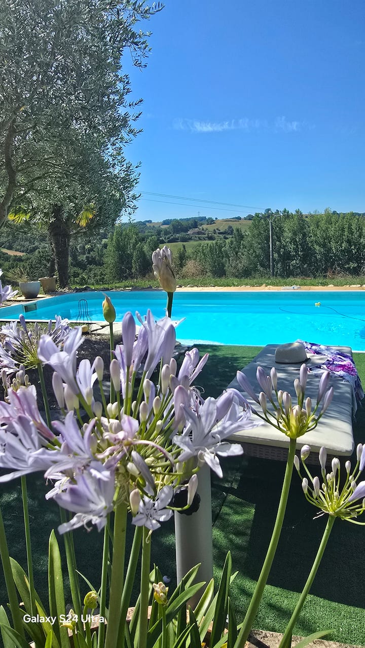 Villa Individuelle Indépendante
Piscine, Jacuzzi - Haute-Garonne