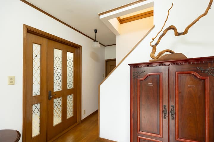 【緑翠】千代の和風一軒家で6名ok！広い庭と無料駐車場2台付き！ - Fukuoka