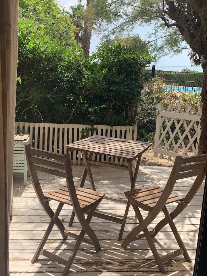 L' Amourette - Front De Mer Et Piscine - Wifi Pk - Saint-Cyprien