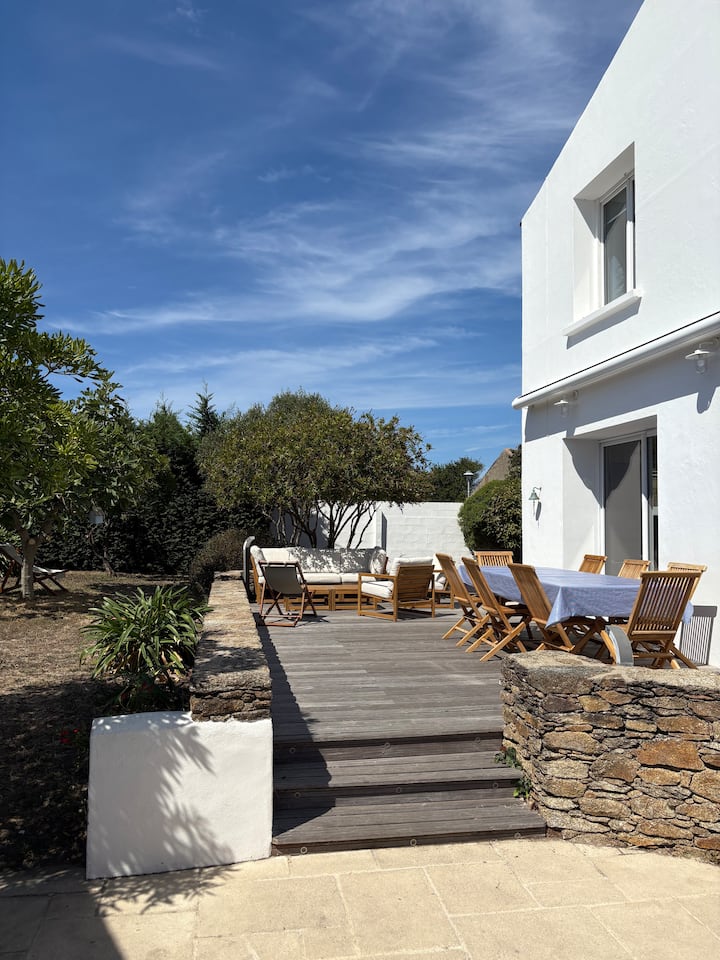 Maison + Jardin, 5 Min Du Port, 10 Min De La Plage - L'Île-d'Yeu