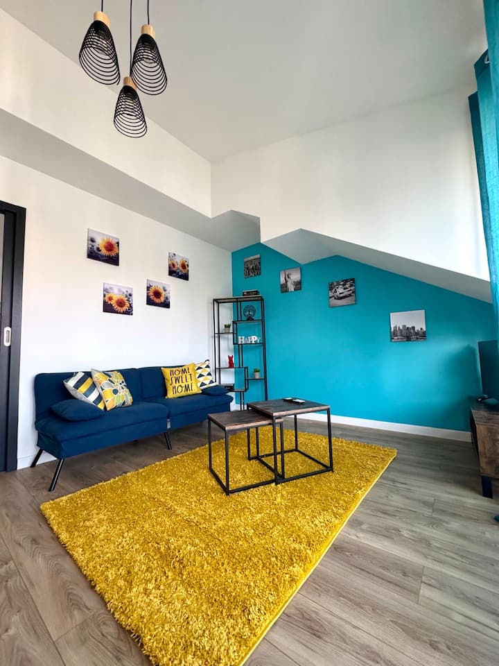 T2, Dernier éTage, Neuf, 45m2, Centre, Proche Gare - Annemasse