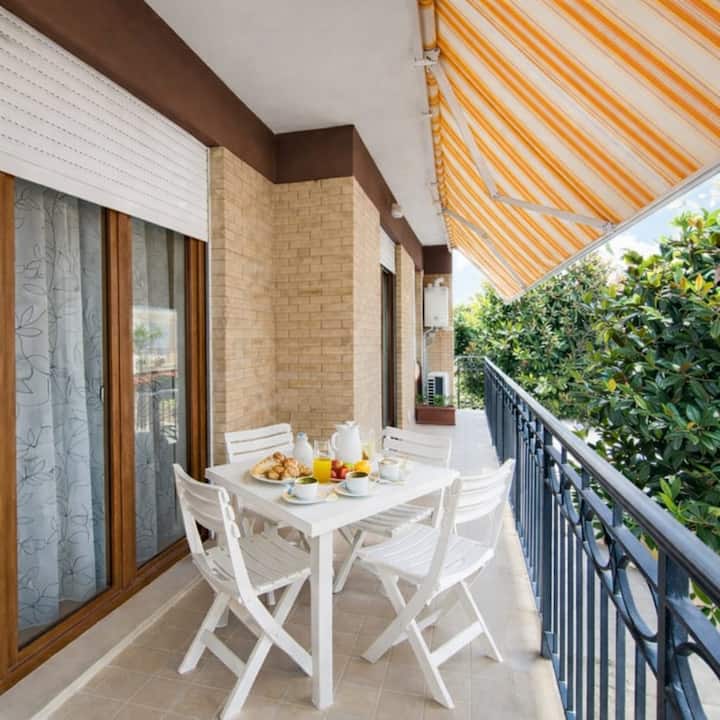 Appartamento A 400 M Dal Mare Wi-fi/clima/ Balcone - Fermo