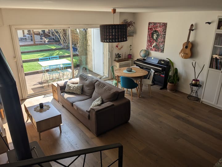 Charmante Maison Et Jardin Aux Portes De Bordeaux - Eysines