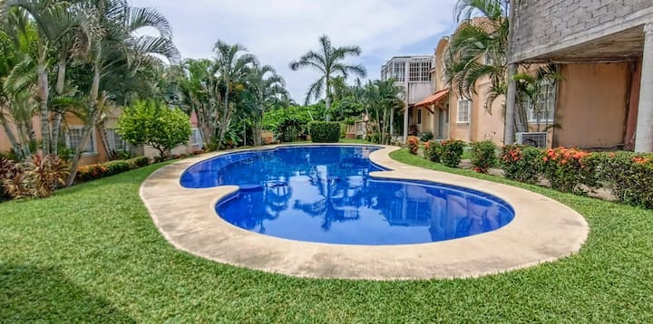 Casa Con 7 Camas Ideal Familia - Zihuatanejo