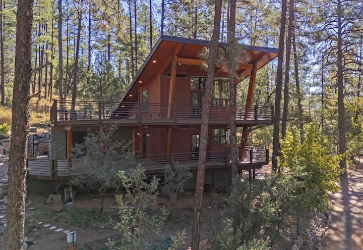 Modern Mountain Retreat @ Tonto Creek Kohl's Ranch - Knoll Lake, Arizona