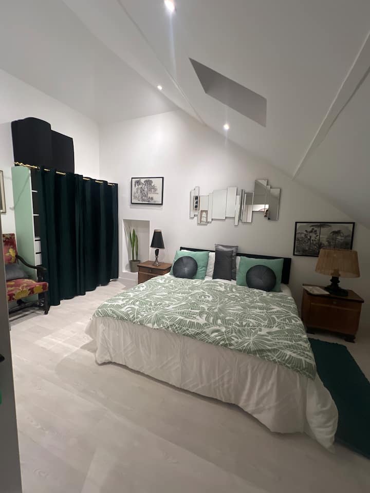 Grande Chambre Cosy Mansardée - Thionville