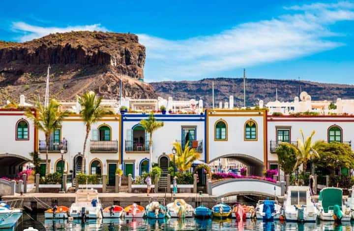 El Bohío Studio Ii, Mogán Beach. Terrace & Wi-fi - Gran Canaria