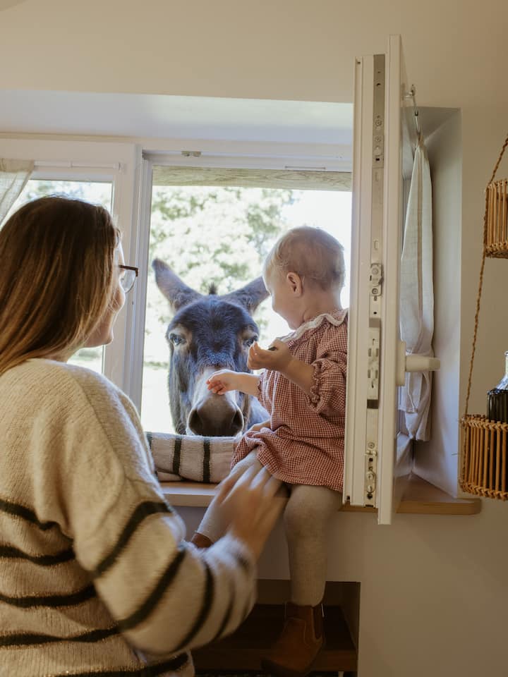 Gîte à La Ferme – Animaux & Séjour Ressourçant - Jura